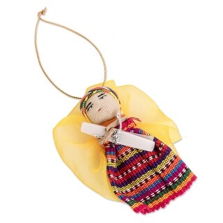 Novica Handmade Message Of Love Worry Doll Ornament - Bed Bath & Beyond ...