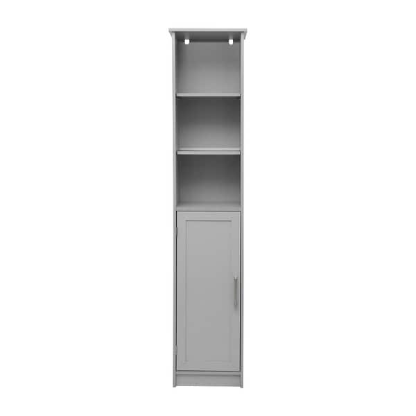 Freestanding Bathroom Storage Tall Linen Tower Storage Organizer - Bed ...