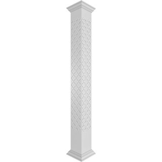 Craftsman Classic Square Non-Tapered Medium Marrakesh Fretwork Column ...