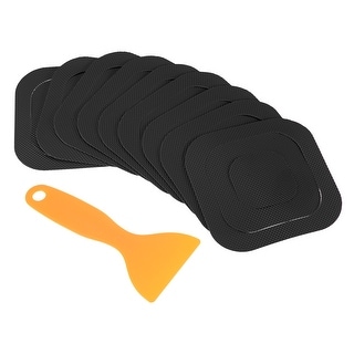 4x4" Non-Slip Bathtub Stickers with Scraper Square Anti-Slip Threads ...