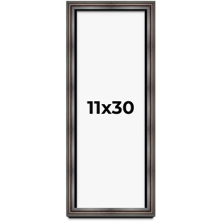 11x30 Shadow Box Frame Brown Cherry | 2.625 Inches Deep Pine Wood - Bed ...