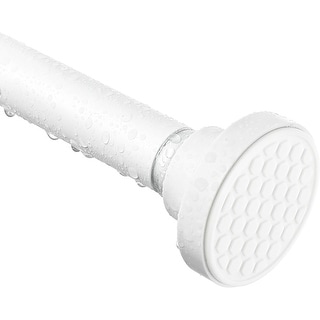 Shower Curtain Rod 42 to 73 Inches, Tension Shower Rods - White - Bed ...