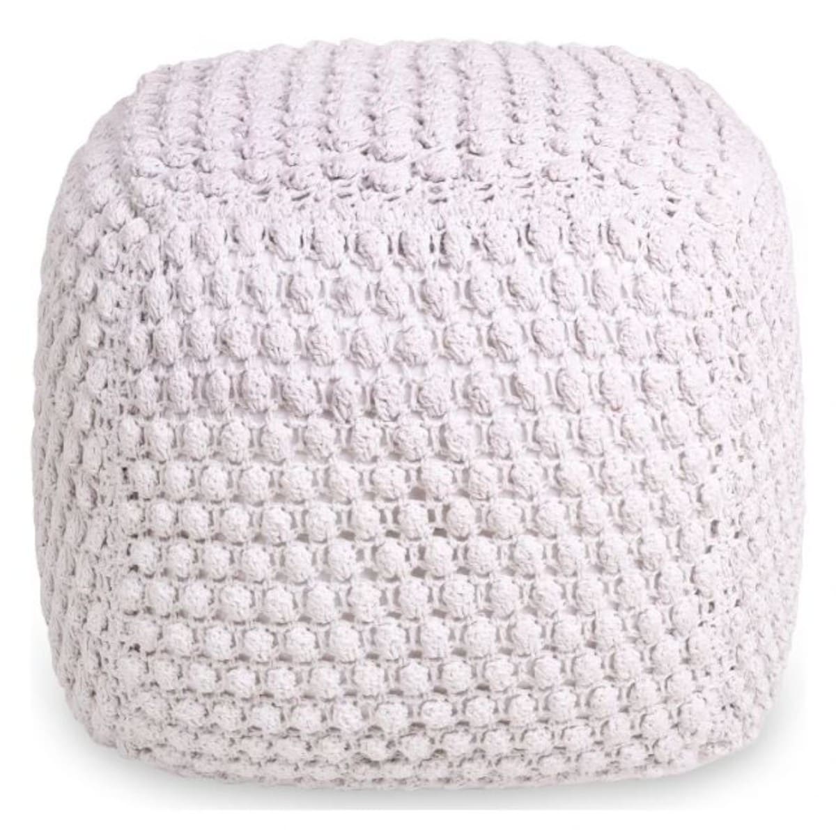 White Pouf - Bed Bath & Beyond
