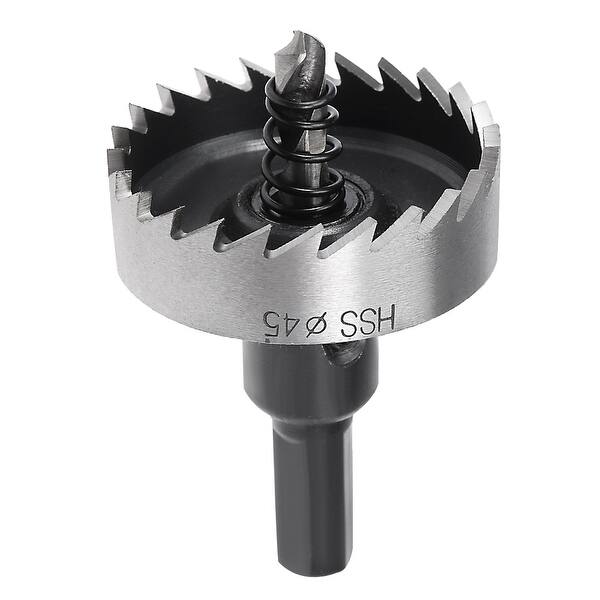 45mm HSS Drill Bit Hole Saw Cutter for Metal Alloy Wood - Bed Bath ...