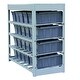 King's Rack Bin Rack Boltless Steel Storage System Organizer w/ 24 ...