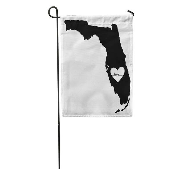 Irma Florida Love Map Outline Abstract Border Cartography Continent ...