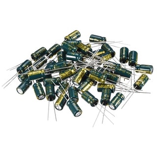 AL Radial Electrolytic Capacitor Low ESR 100uF 35V 6.3x11mm 50pcs ...