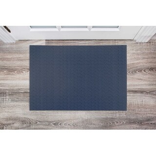 MARCI NAVY Doormat By Kavka Designs - Bed Bath & Beyond - 33584889
