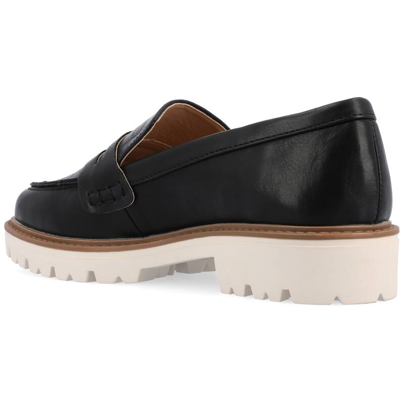 Journee Women's Wide Width Kenly Loafer - Overstock - 43183402