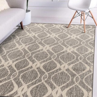 Luxe Weavers Geometric Art Deco Area Rug - Bed Bath & Beyond - 42723718