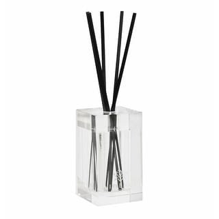 English Pear & Freesia Scent Clear Square Shaped Reed Diffuser - Bed ...