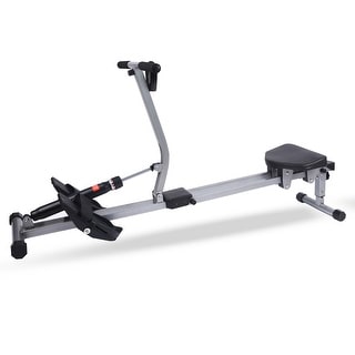 Fitness Rowing Machine Rower Ergometer, with 12 Levels of Adjustable ...