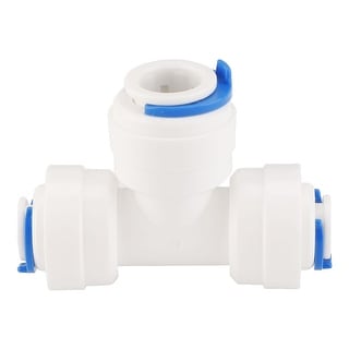 3/8 Inch to 1/4 Inch Tube OD Tee-type Quick Connect Purifiers Tube ...