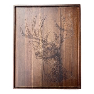 Deer Hunting Wood Board, 14" X 18" - 18" L x 14" H x 0.75" W - Bed Bath ...