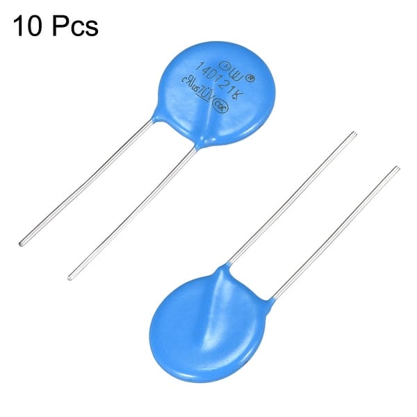 10Pcs Voltage Dependent Resistors AC 75V 14D121K Radial Lead Disc ...
