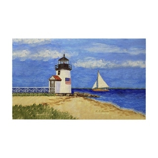 Brant Point Lighthouse, MA Door Mat - Bed Bath & Beyond - 43499737