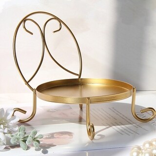 Wan Candle Rack Sturdy Construction RustProof Wrought Iron Candle ...