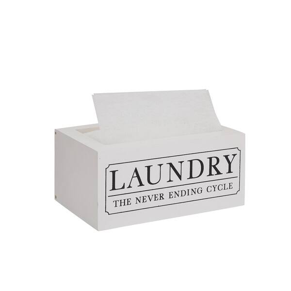 Dryer Sheet Container for 120 Sheets, Farmhouse Laundry Room Decor ...
