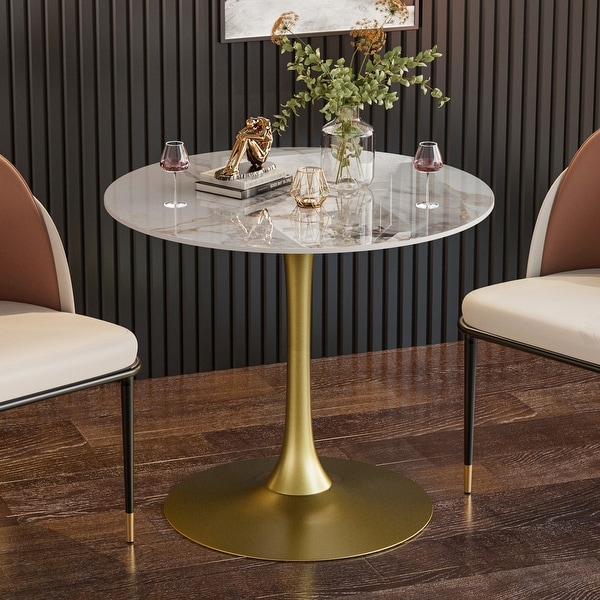 Glass tulip table store