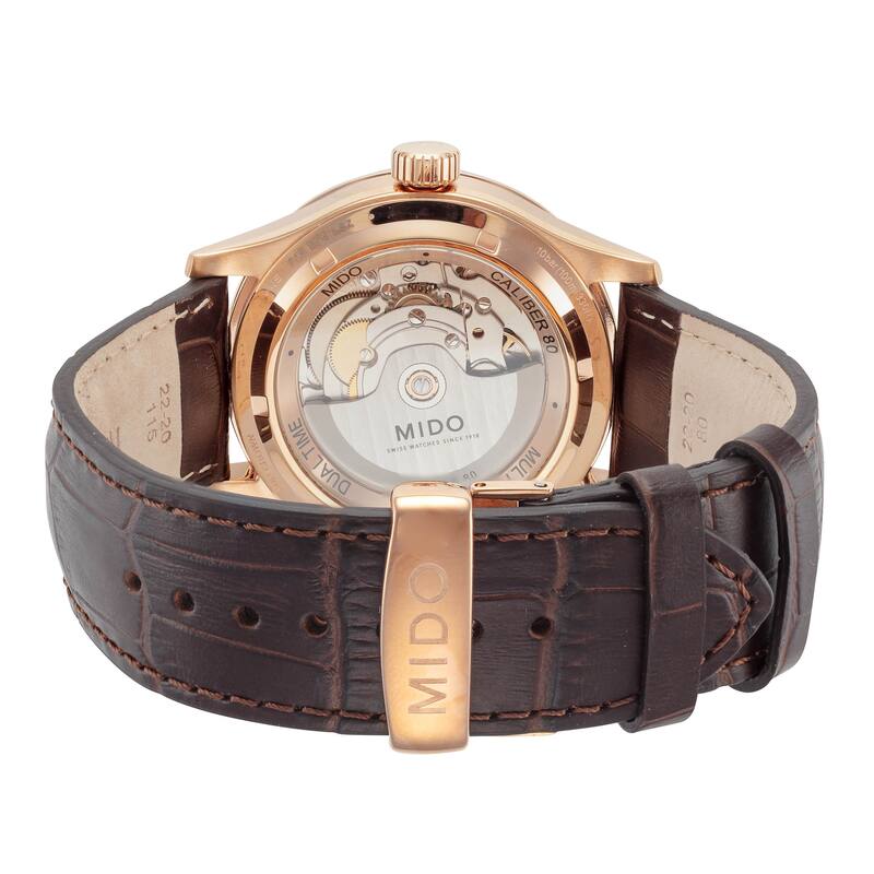 Mido Men's Multifort 42mm Automatic Watch M0384293606100 - Black - N/A ...
