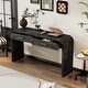 Unique Retro Silhouette Console Table with Two Top Drawers - Bed Bath ...