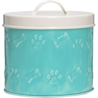 Akita Metal Treat Food Storage Pet Canister 90oz - Bed Bath & Beyond ...