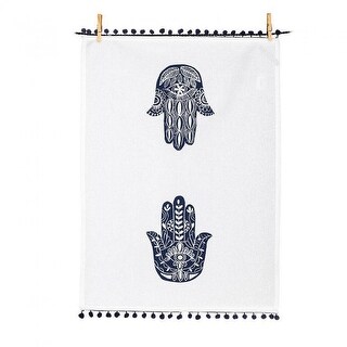 Hamsa Hand Print Tea Towel - Multicolor - Bed Bath & Beyond - 39286609
