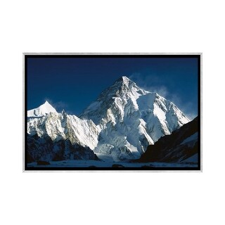 iCanvas "K2 At Dawn Seen From Camp Below Broad Peak, Godwin Austen ...