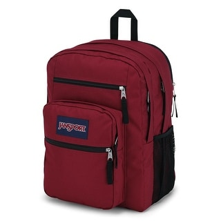 Comfortable Big Student Cool Backpack for 15-inch Laptop, Russet Red ...