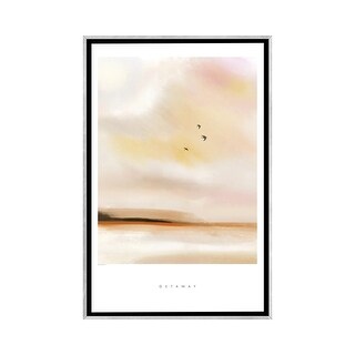 iCanvas "Getaway" by Mercedes Lopez Charro Framed - Bed Bath & Beyond ...