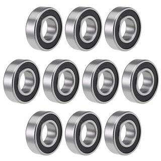 6205-2RS Deep Groove Ball Bearing 25x52x15mm Double Sealed Chrome Steel P6 10pcs - Bed Bath ...