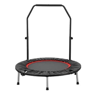 Zenova 40inch Mini Trampoline Foldable Exercise Trampoline with ...