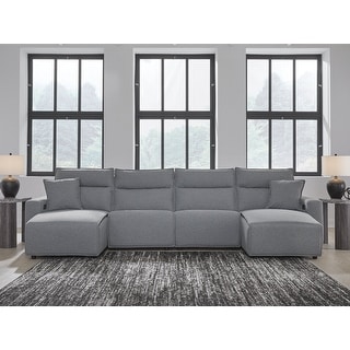 Signature Design by Ashley Modmax Gray 4-Piece Power Reclining ...
