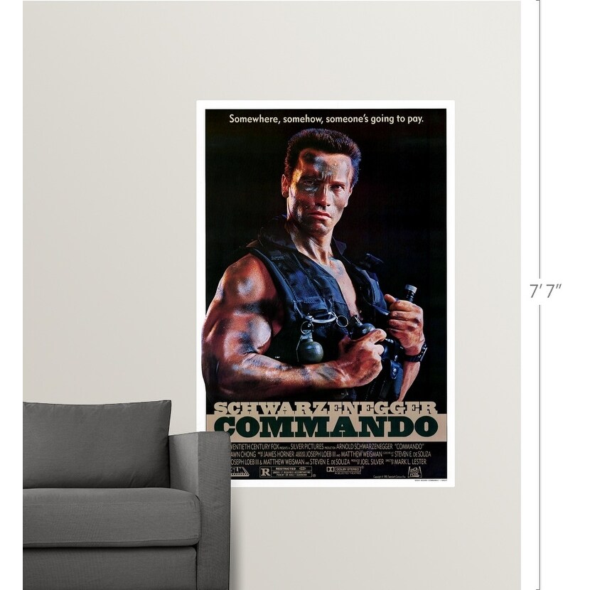 commando poster 1985