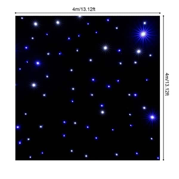 13ft x 13ft LED Star Curtain Backdrop Light Stage Light - Bed Bath ...