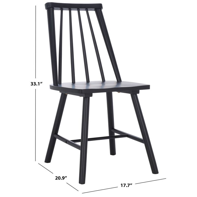 SAFAVIEH HOME Analin Dining Chair (Set of 2) - 18"W x 21"D x 33"H - On ...