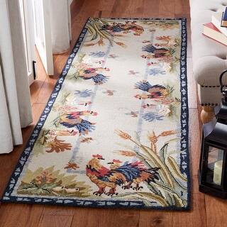 Safavieh Country Accent Wool Shabby Chic Rug | Overstock.com