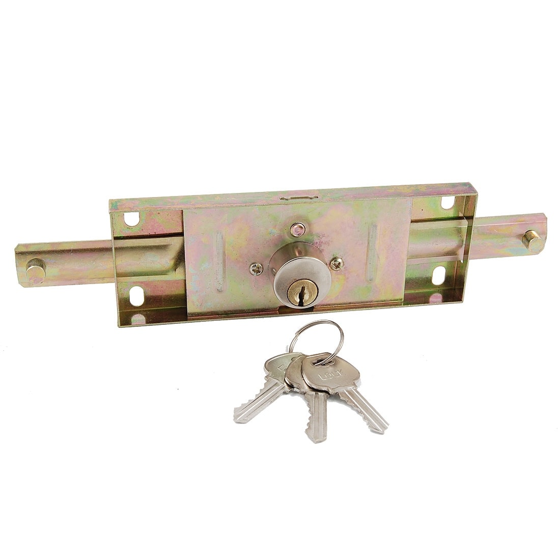 Warehouse Garage Security Locking Locker Rolling Gate Door Lock w 3 ...