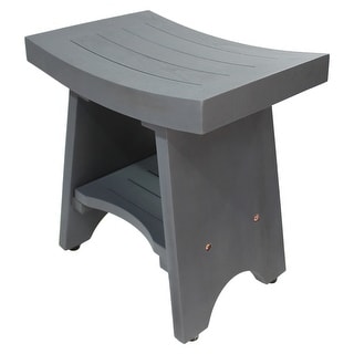 Teak Shower Bench, 18-in., Teak Bench for Shower, Teak Bench, Shower ...