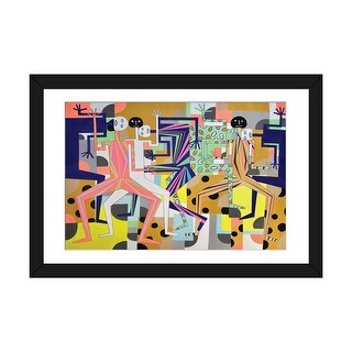 iCanvas "Funky Dancing Figures IV" by Frantisek Florian - Bed Bath ...