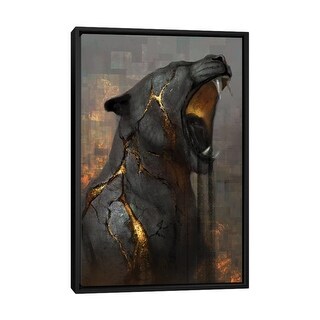 iCanvas "Solace" by Jade Merien Framed Canvas Print - Bed Bath & Beyond ...