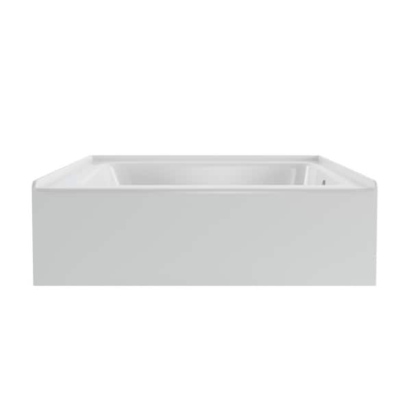 PULSE Tubs White Alcove Tub - Right - Bed Bath & Beyond - 32750587