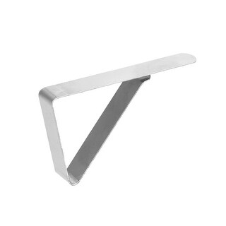 Tablecloth Clips 75mm x 45mm 430 Stainless Steel Holder Silver 12Pcs ...