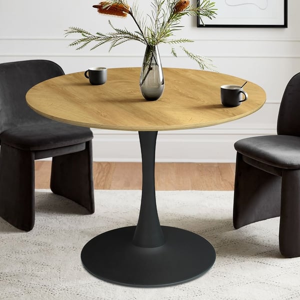 Round 36" Pedestal Dining Table - 36"x36"x29" - Overstock - 33758463