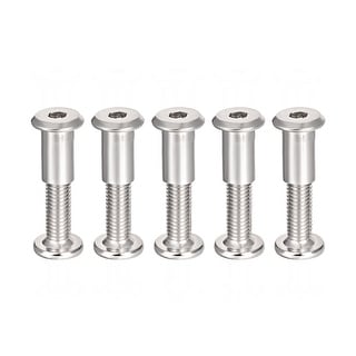 Screw Post Male M8x30mm Belt Buckle Binding Bolts Carbon Steel 5 Sets ...
