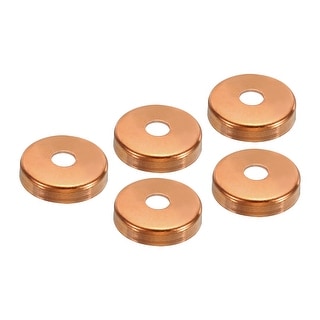22mm Copper End Cap, 5 Pcs Pipe Fitting Sweat Plug Connection - Bed ...