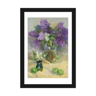 iCanvas "Lilac And Field Lilly" by CountessArt - Bed Bath & Beyond ...