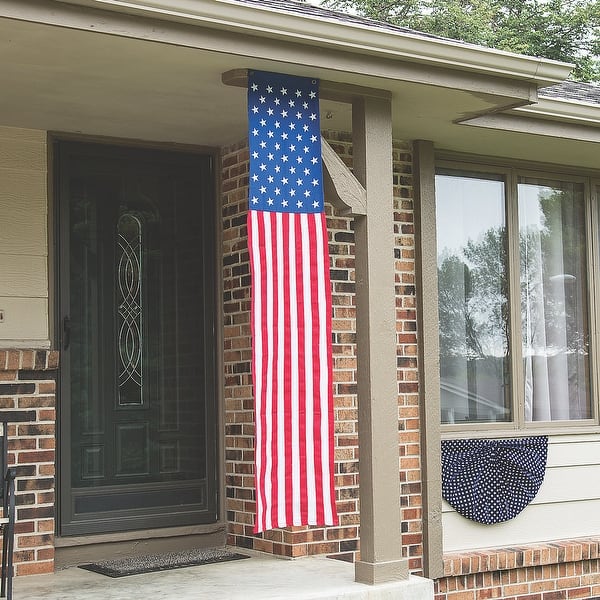 Cloth Traditional Patriotic Pillar Bunting, 4th of July, Home Decor, 15 ...