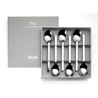 Mepra Stile By Pininfarina Coffee Spoon Set - Bed Bath & Beyond - 39866350