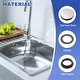 Kitchen Sink Hole, Stainless Steel Faucet Hole Covers Kitchen Sink Cap ...
